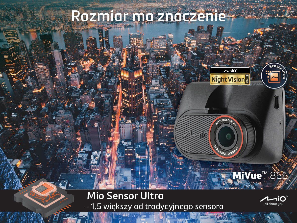 Mio Sensor Ultra - rozmiar ma znaczenie